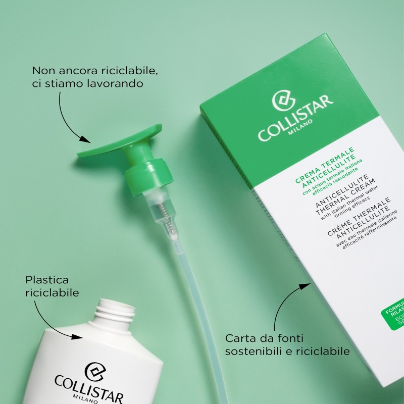 Collistar Thermal Cream 400ml - Cellulite Reduction